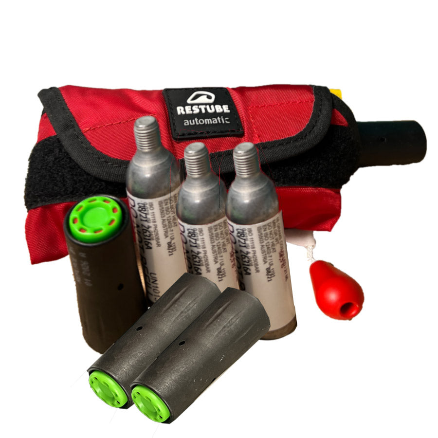 Restube Automatic Payload Floatation Device for Drones – Influential Drones