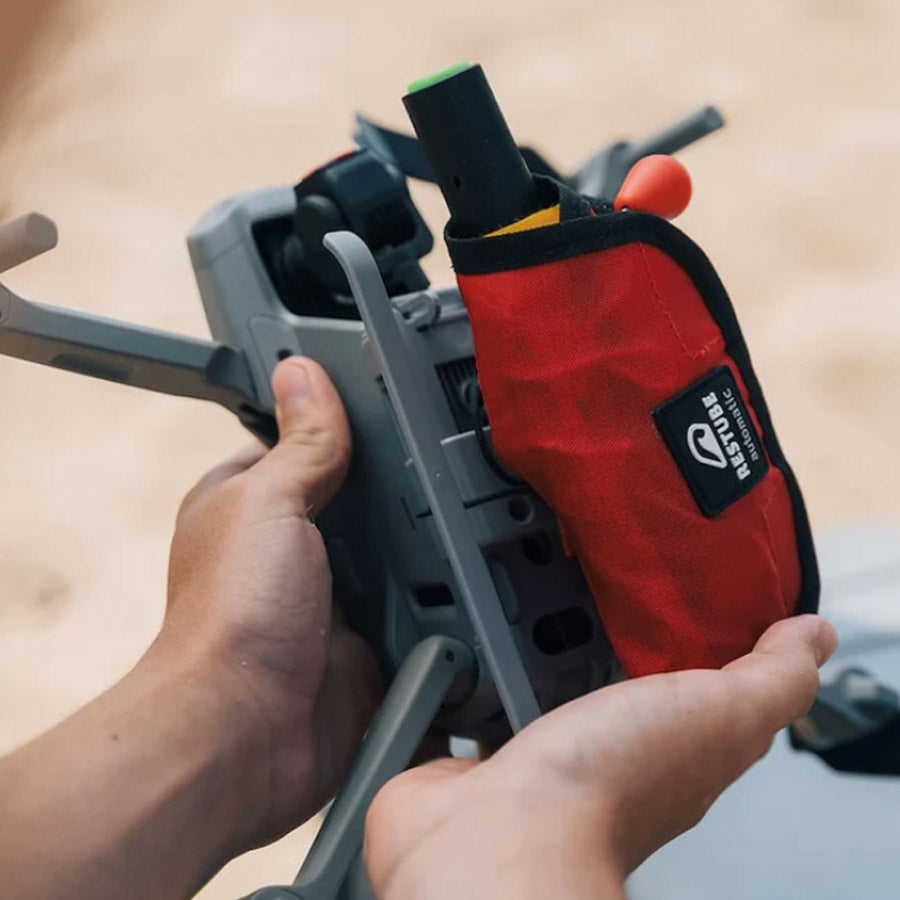 Restube Automatic Payload Floatation Device for Drones – Influential Drones